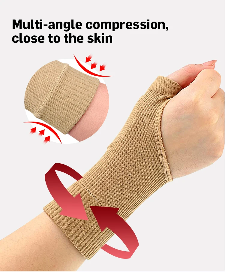 Adjustable Injury Tendonitis Pain Relieve Splint Protect Gel Thumb Hand ...