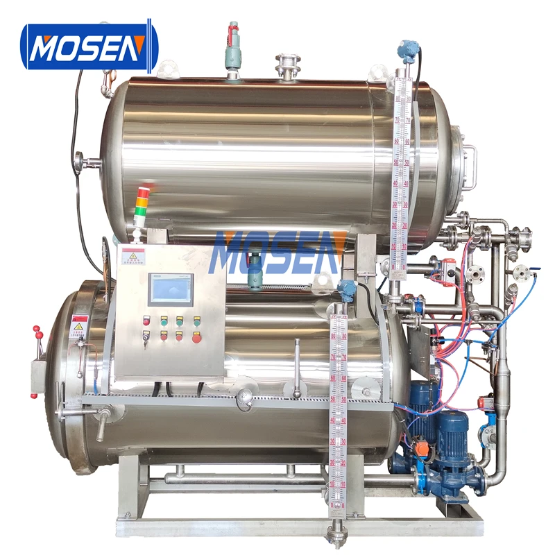 Automatic Food Sterilizing Machine Retort Autoclave Sterilizer With ...