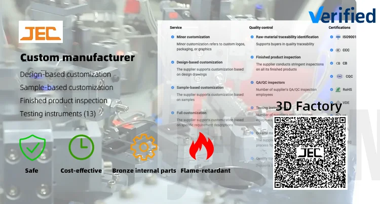 IEC Jr-101-1frs(xx)-04 - Reliable AC Power Socket with Switch