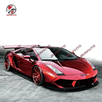 Jsunauto Frp Body Kit For Lambo Gallardo Lb Style Front Bumper Rear ...