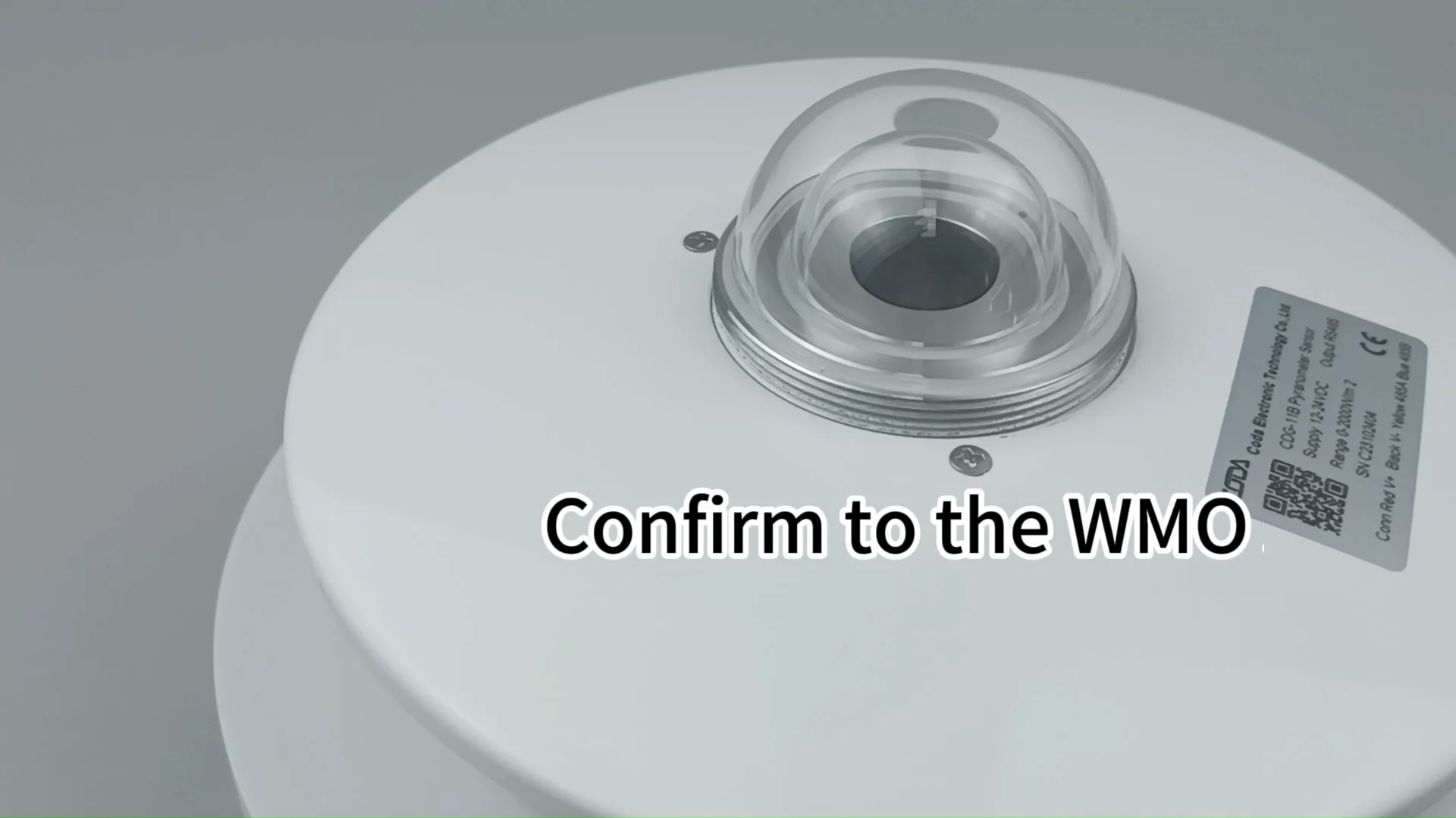 Cdg-11b Thermoelectric Solar Total Radiation Pyranometer Sensor For ...