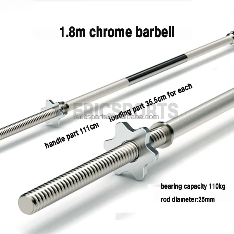 Wholesales Hot Sales Standard Weight Training Curved Barbell Bar Chrome ...