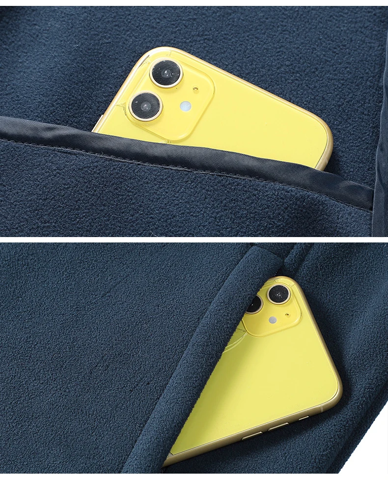 Men's Fleece Jacket - Custom Tech Micro Polar Fleece