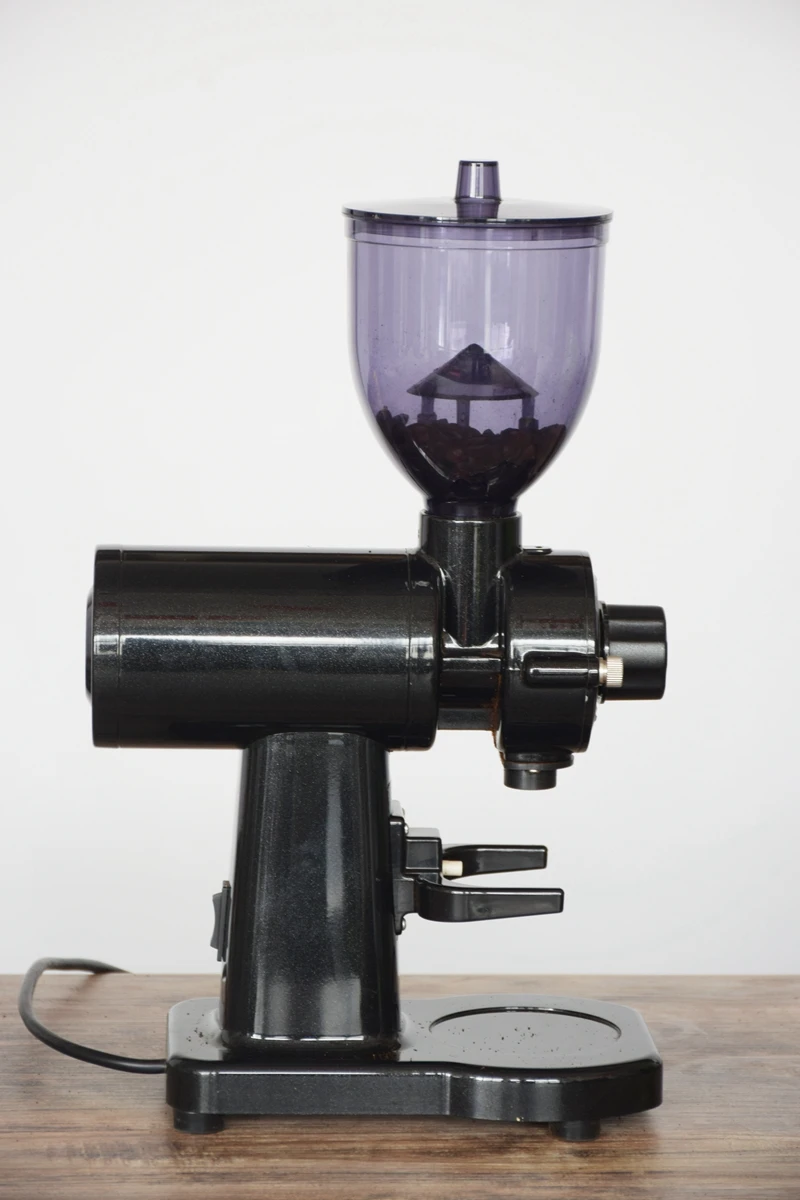 Ecocoffee Espresso Electric Burr Grinder - 8 Steps Anti-jump