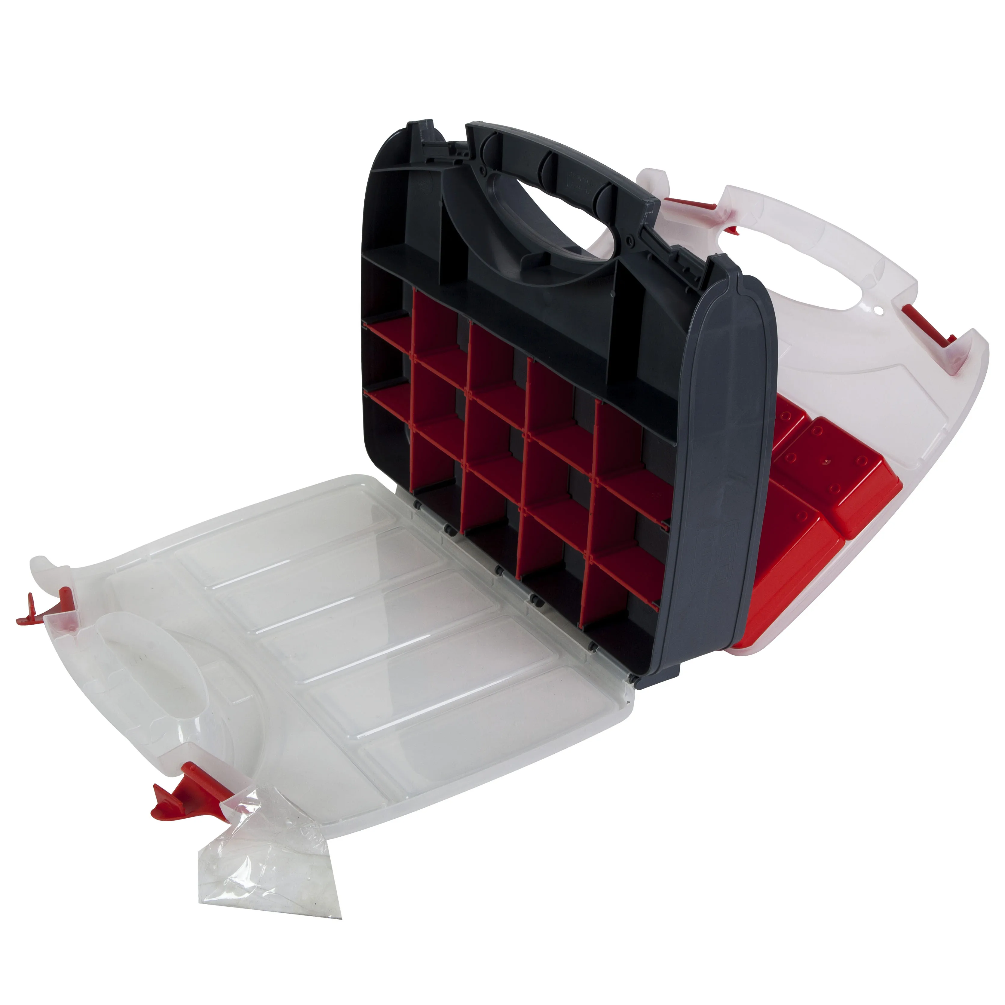 Double Sides Pp Storage Box Organizer Tool Case Plastic Organizer ...