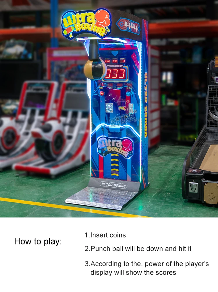 Customized Boxing Hitting Game Machine - EPARK EP-SP040