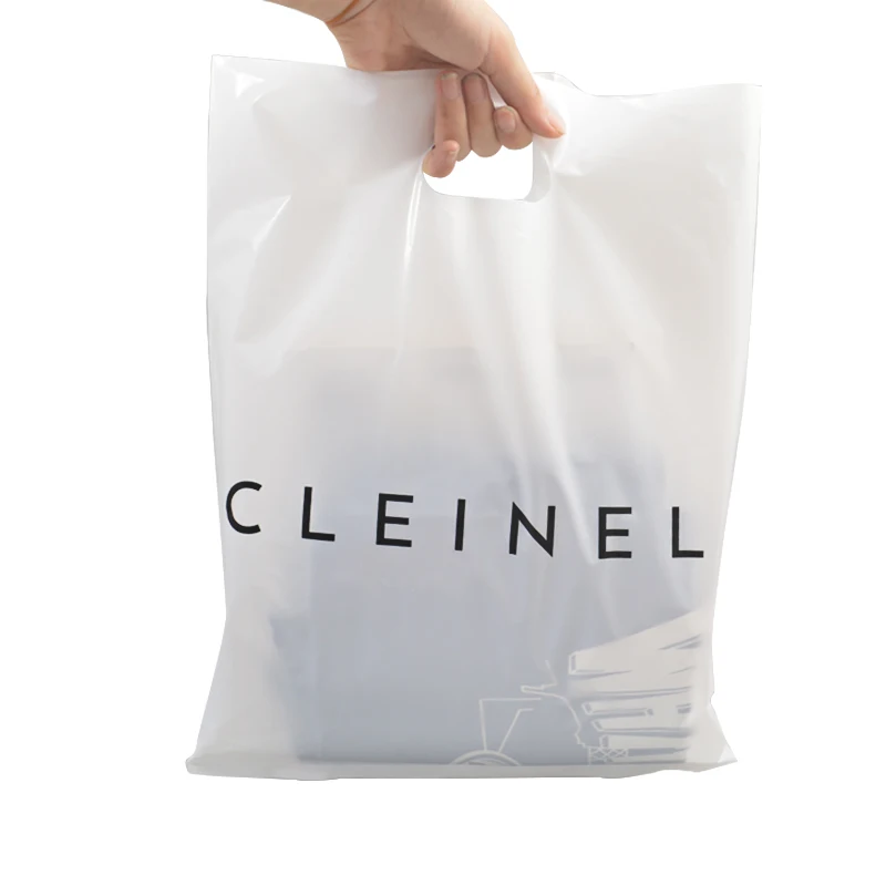 Ldpe Die Cut Handle Retail Plastic Packaging Bag for Shopping with ...