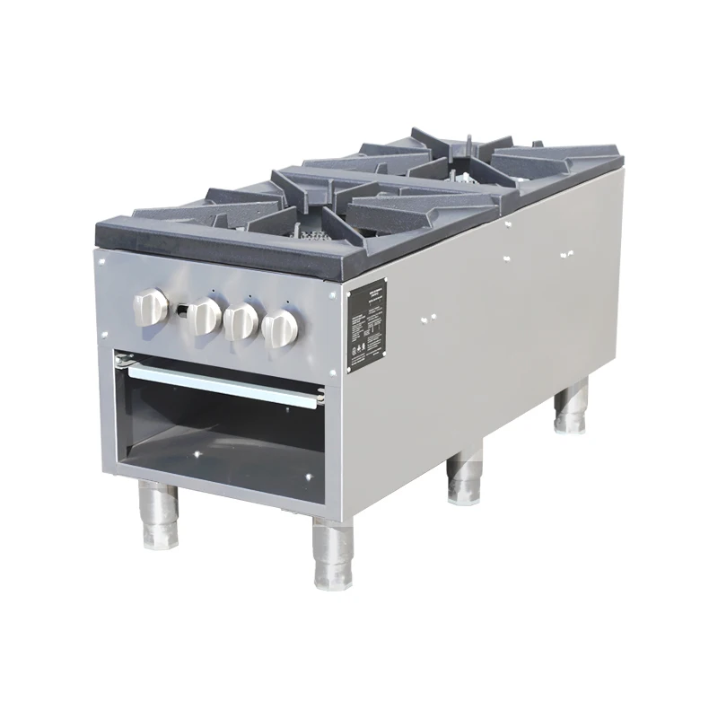 Commercial Kitchen Equipment Gas Stove 2 burner Kitchen Hotel Gas ...