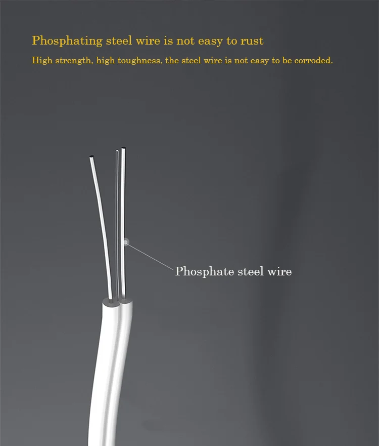 Fiberhome 2 Core 4 Core Fiber Optic FTTH Drop Cable