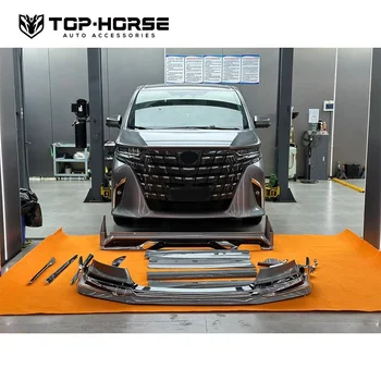 M Design Body Kit For Alphard 40 Series Side Skirt Diffuser Spoiler ...