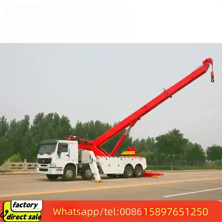 Sinotruk Howo 40ton Heavy Duty Wrecker Tow Truck For Sale/recovery ...