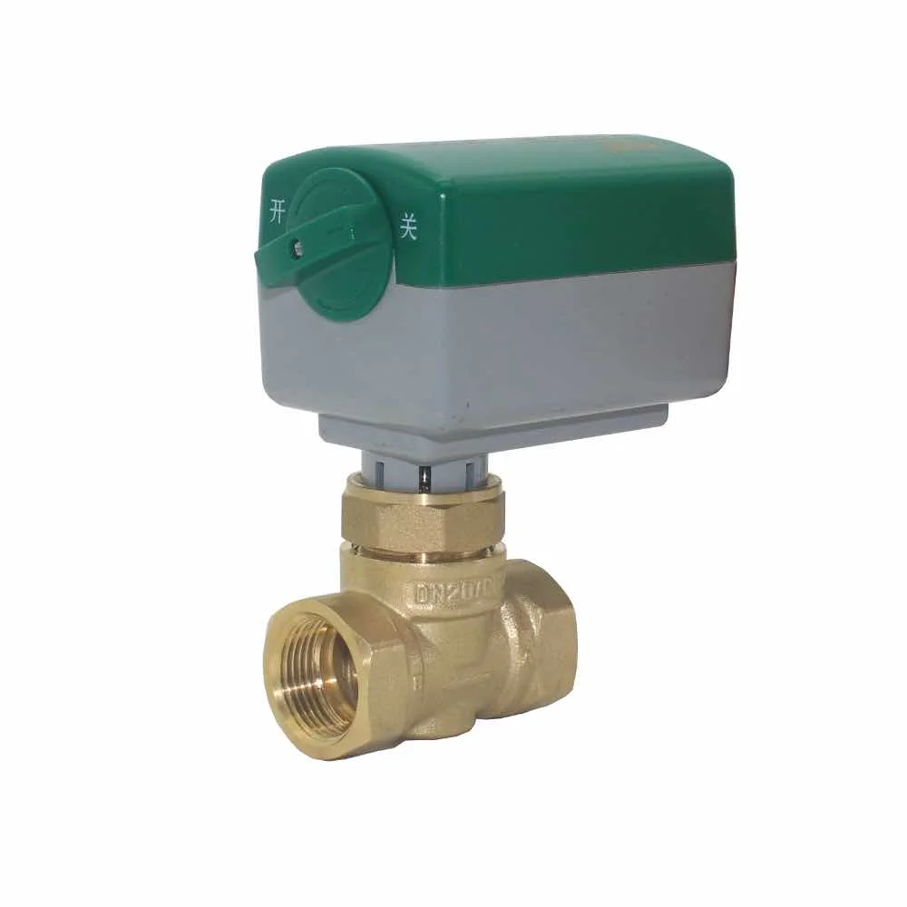 Motorized Two-way Valves Electric Power Fluid Control For Water ...