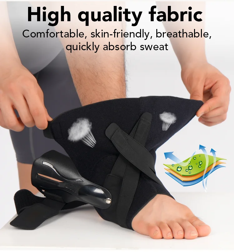 Right Left Ankle Stabilizing Orthosis Guard Plantar Fasciitis Night ...
