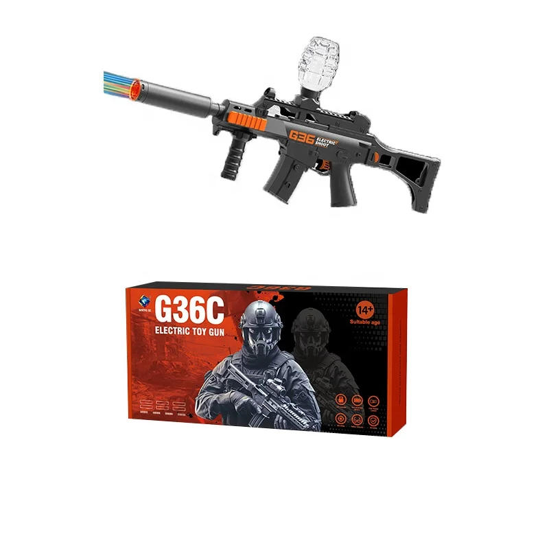 Paint Ball Air Guns Shooting Hunting Rifle Gel Bullet Shooter Backyard ...
