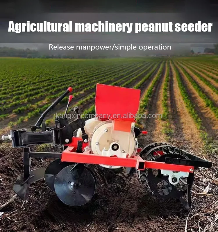 For Walking Tractor/mini Hand Seeder Hot Sale 2 Rows Peanut Planter ...