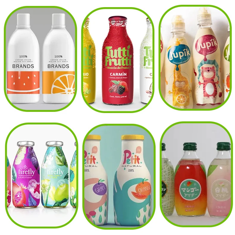 Custom Adhesive Food Sticker Labels Package On Paper Bags And Plastic ...