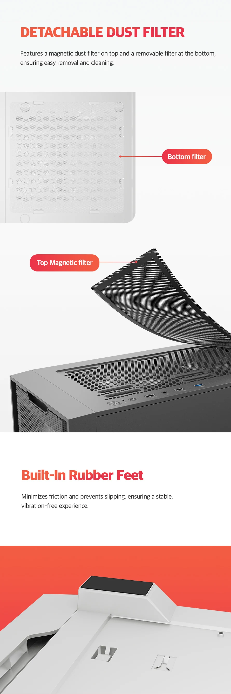 ABKO G25 BK ATX Gaming Case with 6 Pre-installed RGB Fans Mesh Front Tempered Glass USB 3.0 Mid ...