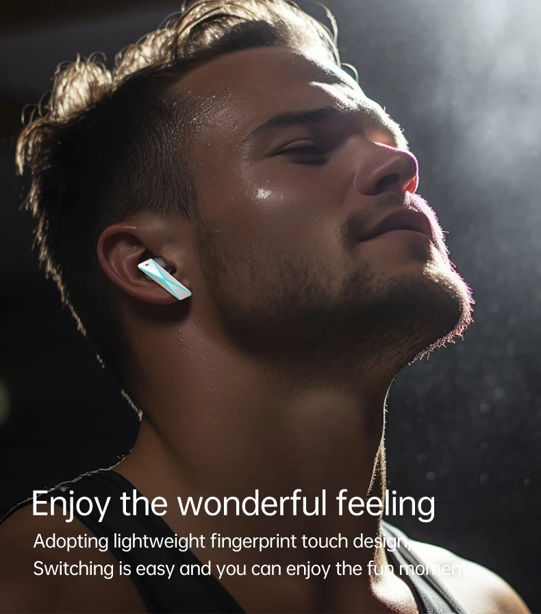 Dx-08 True Wireless Earphones Bt5.3 Pressure Relief Style Long Battery ...