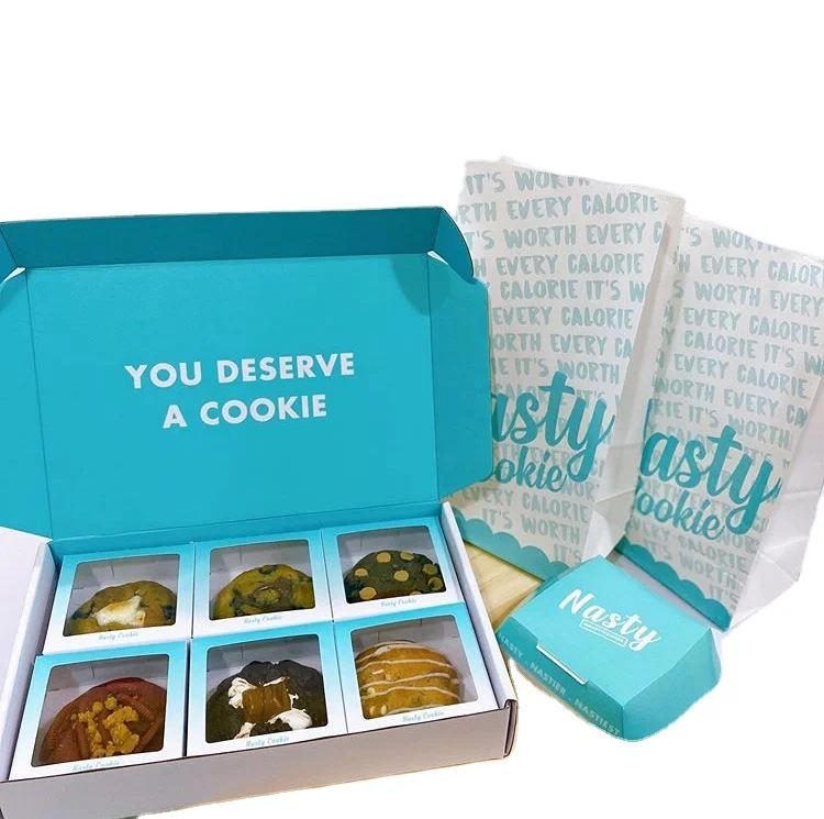 Custom Cardboard Cookies Packaging Box - High Quality