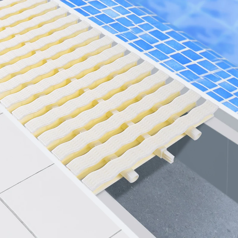 Flexible Swimming Pool Surrounding Plastic Overflow Gutter Gratings ...
