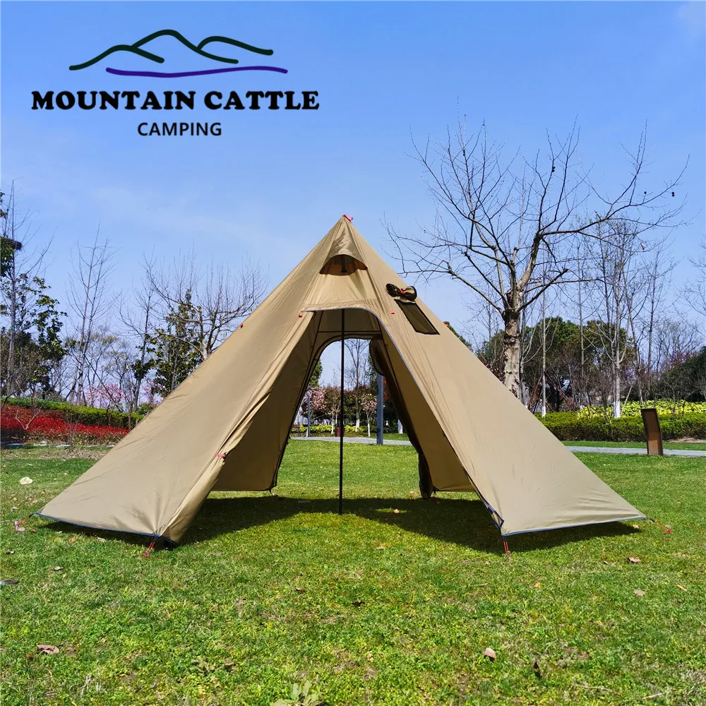 Mceto Single Layer Tipi Hot Tent Tx400 Winter Camping Triangle ...