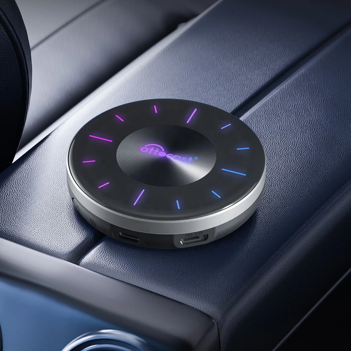 Ottocast Wireless Android Car Smart Box Carplay Wireless Adapter ...