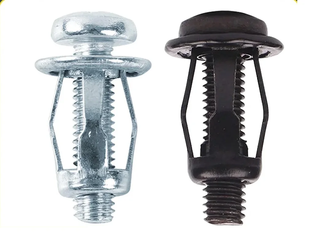M4 M5 M6 M8 Petal Rivet Nut Car License Screw Jack Nut Metal Iron Base ...