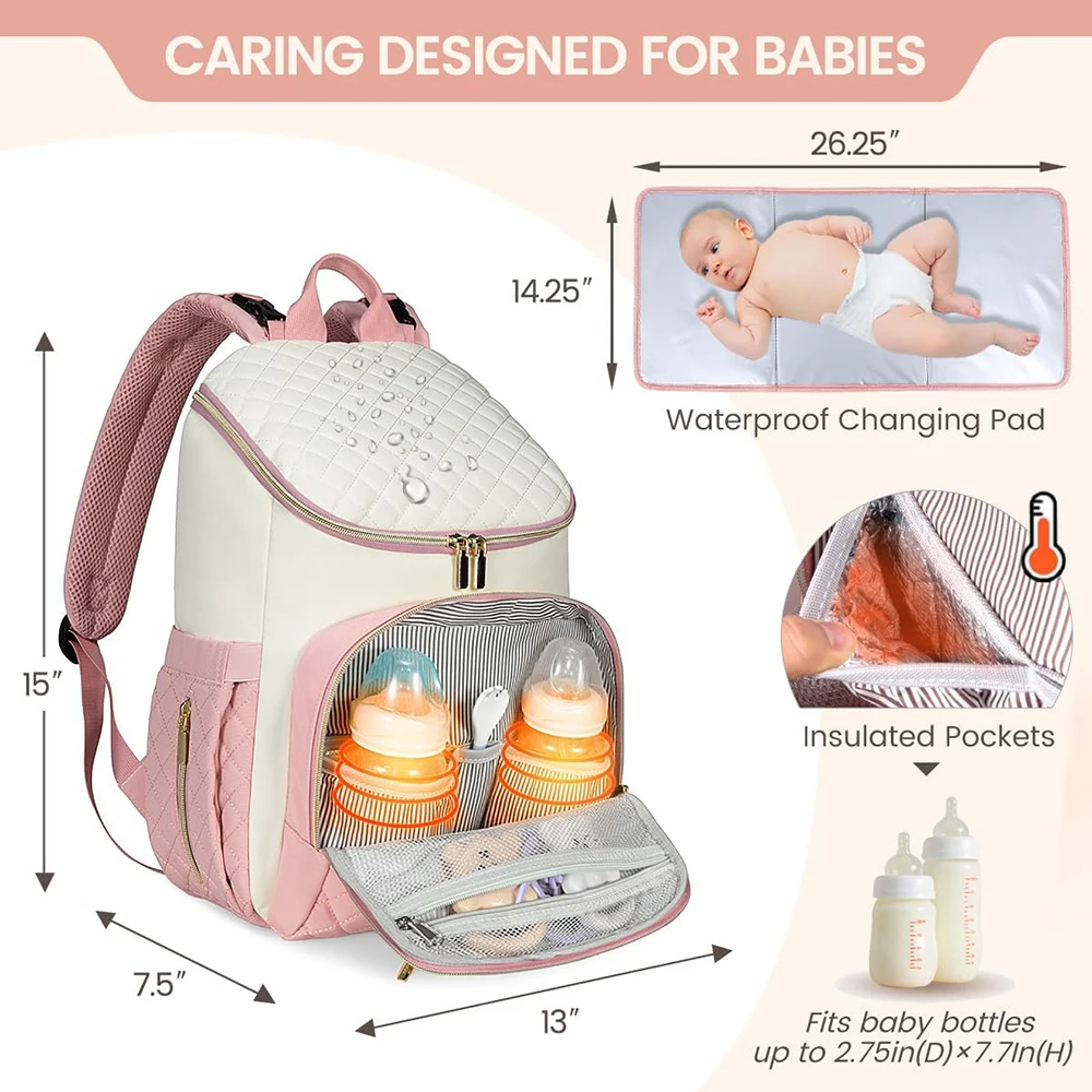 Baby Nappy Bagpack Mother Bag Mummy Bag Mommy Bags Selling Best Diaper ...