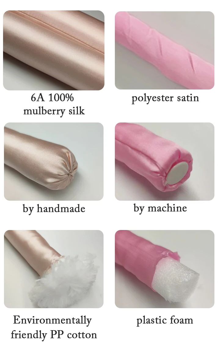 Silk Heartless Hair Curler Headband Luxury Silk Hair Curl Roller Wave