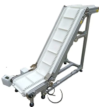 Z Type Incline Bucket Ramp Belt Conveyor for Grain Lifting