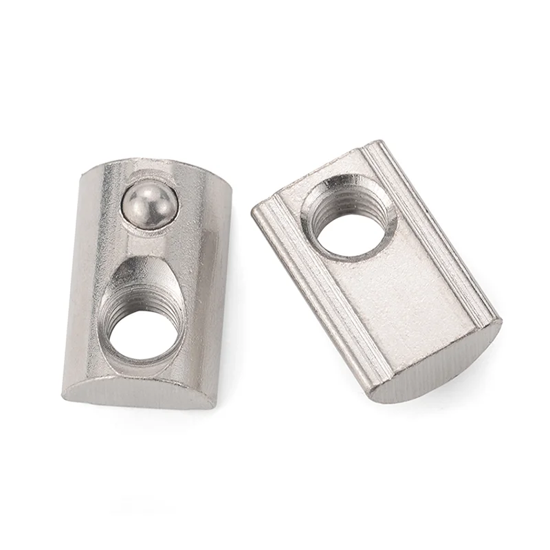 Stainless Steel 40 Series-m6/m8 Spring Loaded T-nuts For 40 Series ...