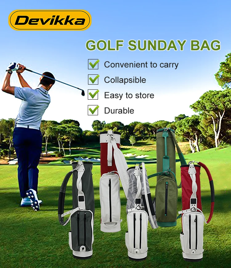 KONDAY Custom Logo Golf Sunday Bags - Lightweight & Durable