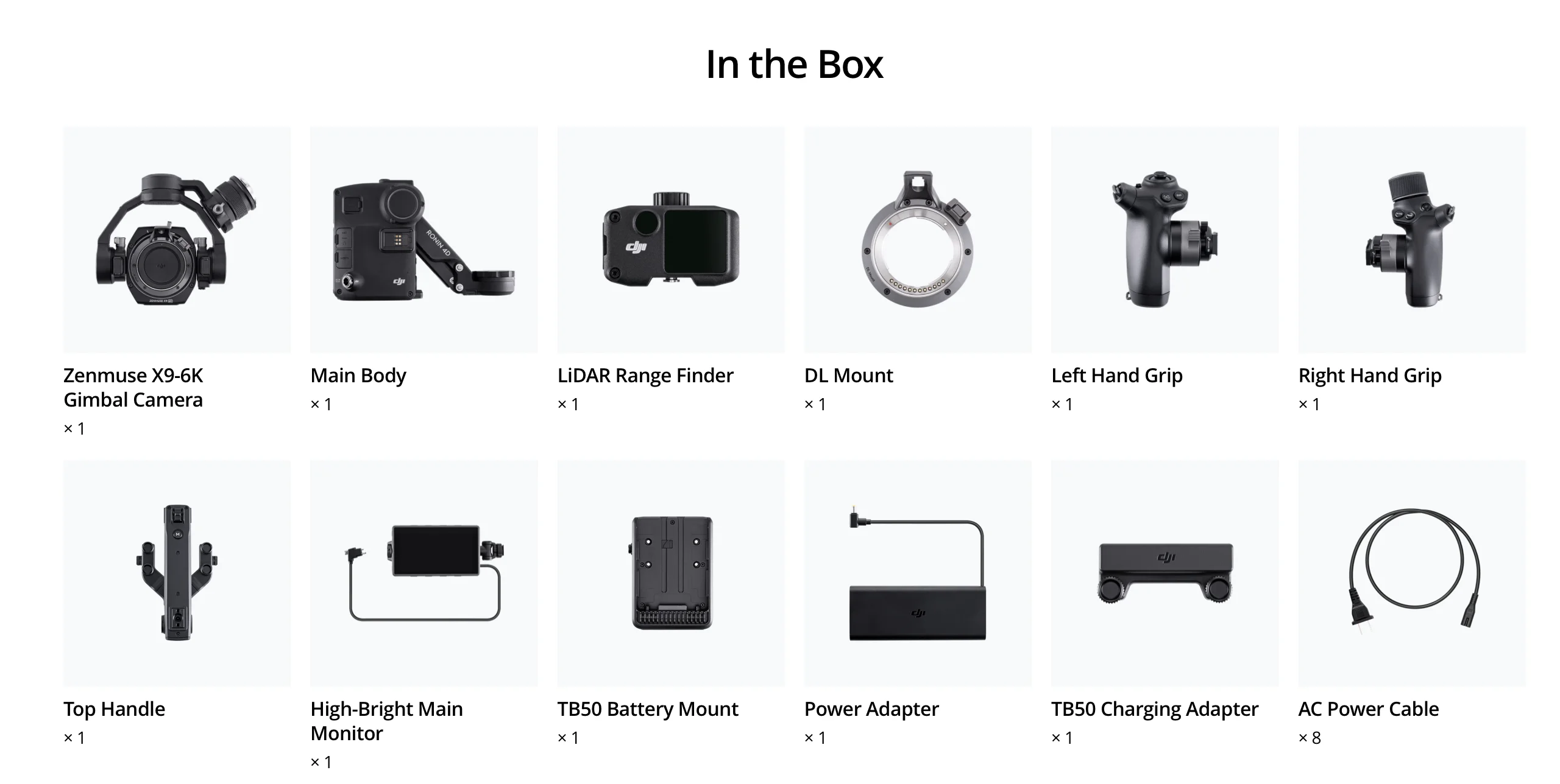 Original Dji Ronin 4d 4-axis Cinema Cameras 6k Combo Kit Video Camera - Buy Dji Ronin 4d-6k ...