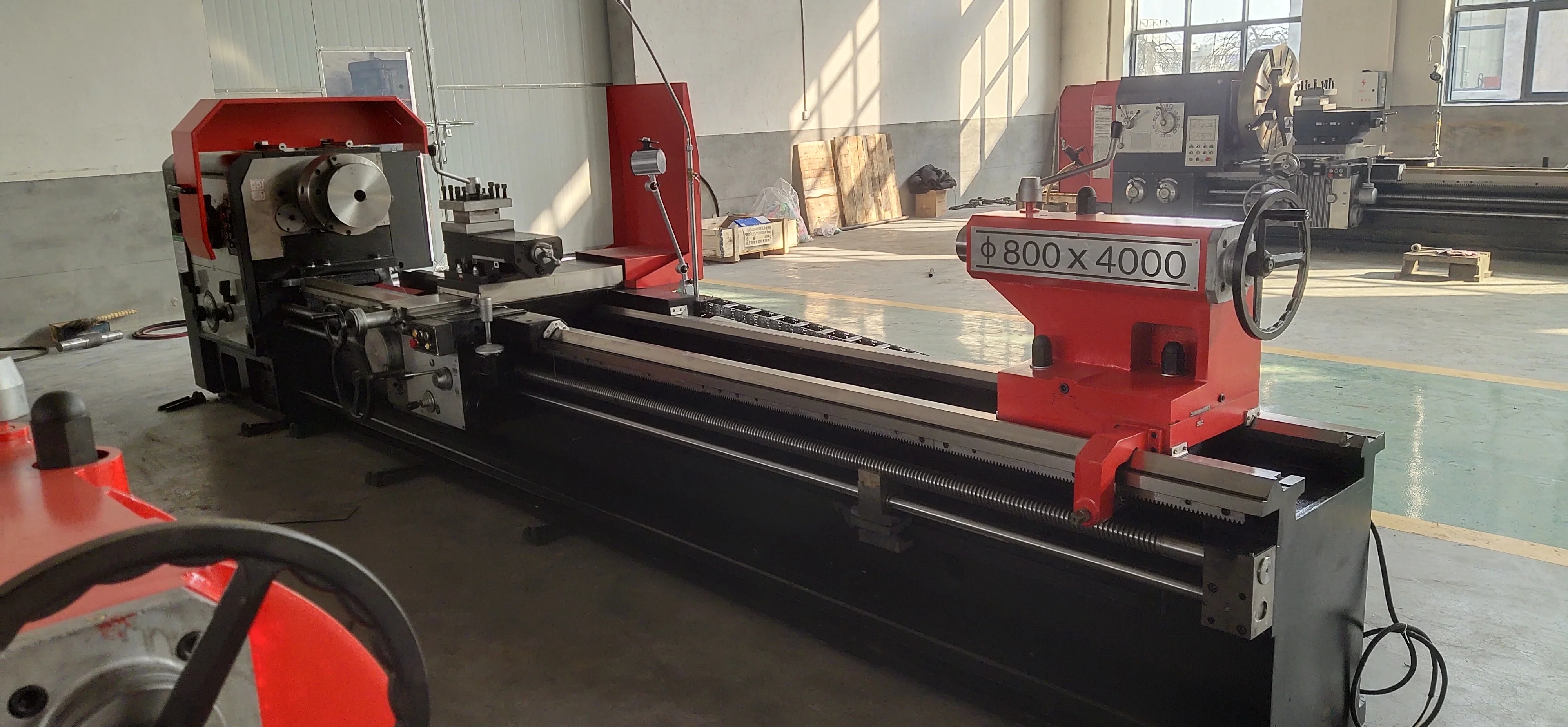 Shenyang CW6280B 6000 Manual Lathe - Heavy Duty Conventional Machine ...