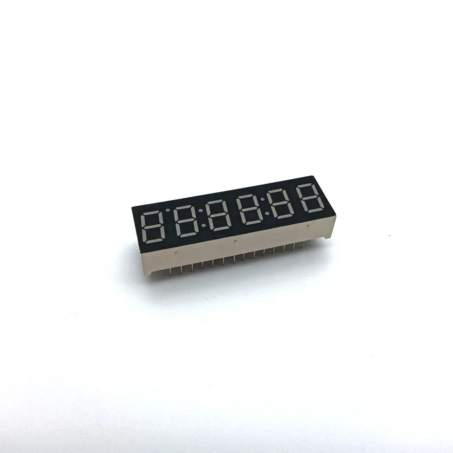 0.20 Inch 6 Digit Full Color SMD LED Display - 50000H Lifespan