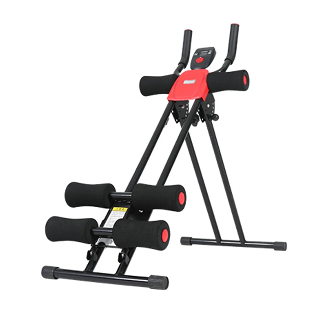 VIGFIT Adjustable Height Power Exercise Abdominal Machine Abs Shaper ...