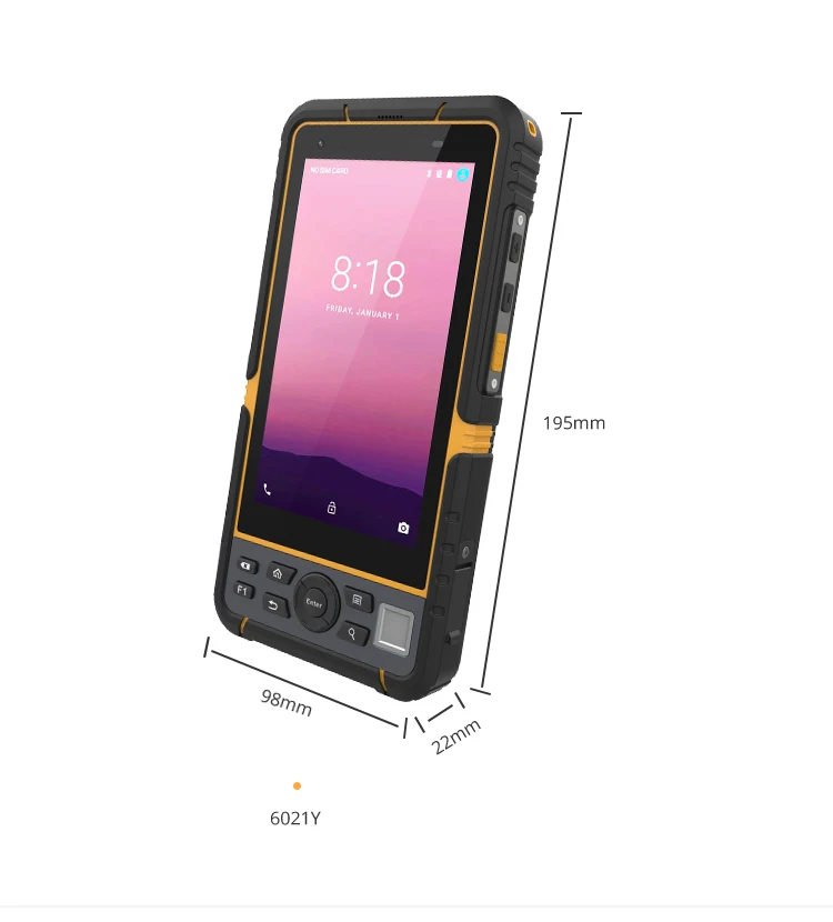 Oem T60 Rugged Pda Tablet Pc 5.5 Inch Industrial Pda Android Ip67 Nfc ...