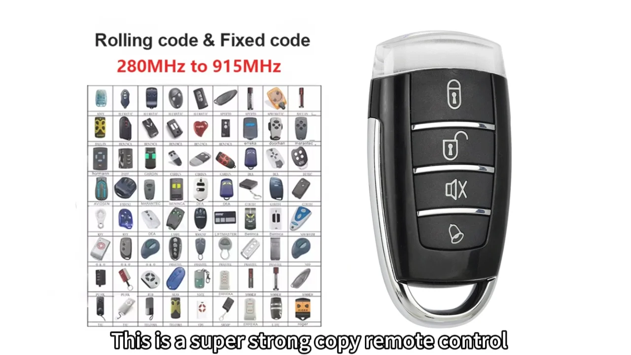 Universal Rolling Code 280-915mhz Multi Frequency Copy Duplicator ...