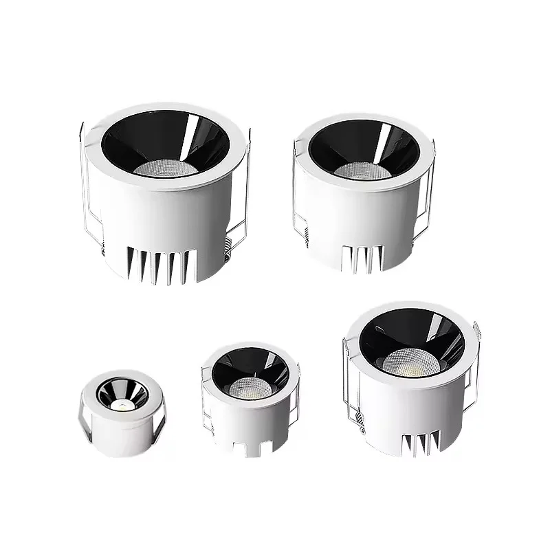 Spotlight Adjustable Recessed Led Downlight Surface Mounted Recessed 3w ...