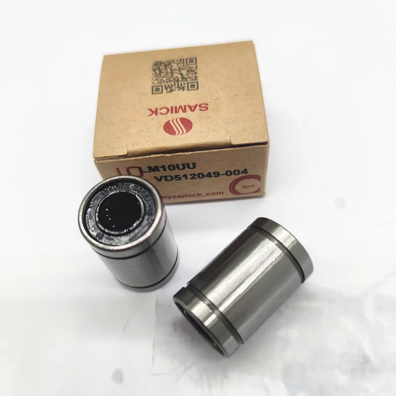 SAMICK Linear Bushing Bearing LM16UU LM20UU LM25UU LM30UU LM35UU LM40UU ...