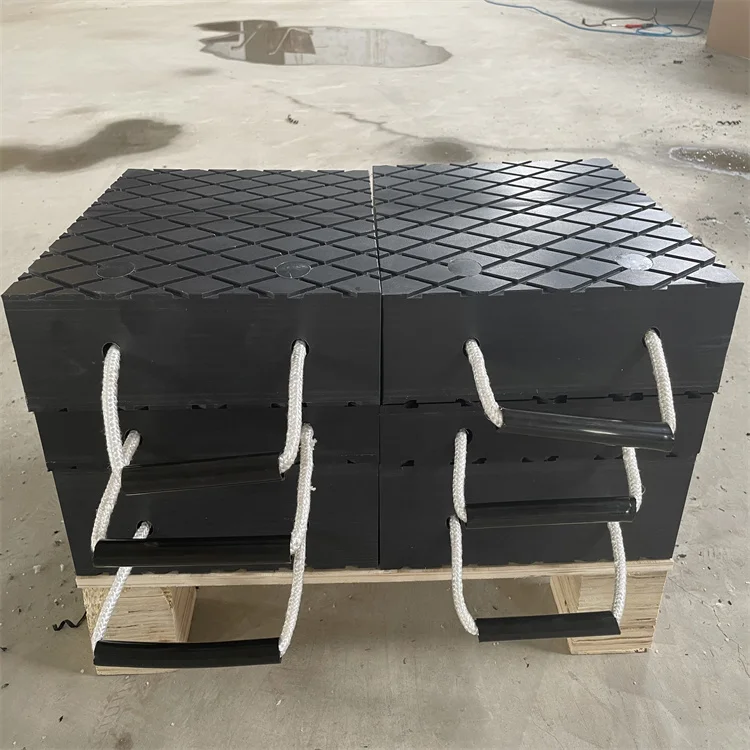 Crane Beams & Support Blocks Uhmw Polyethylene Outrigger Pads Crane ...