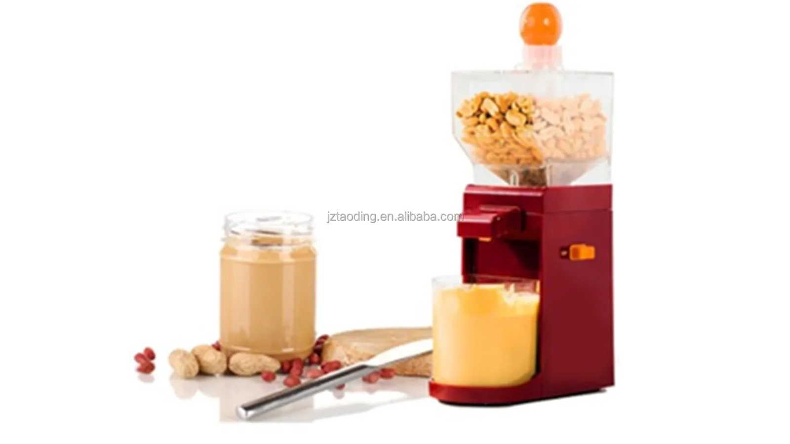 Easy To Operate Peanut Butter Maker Machine Household Nut Grinder ...
