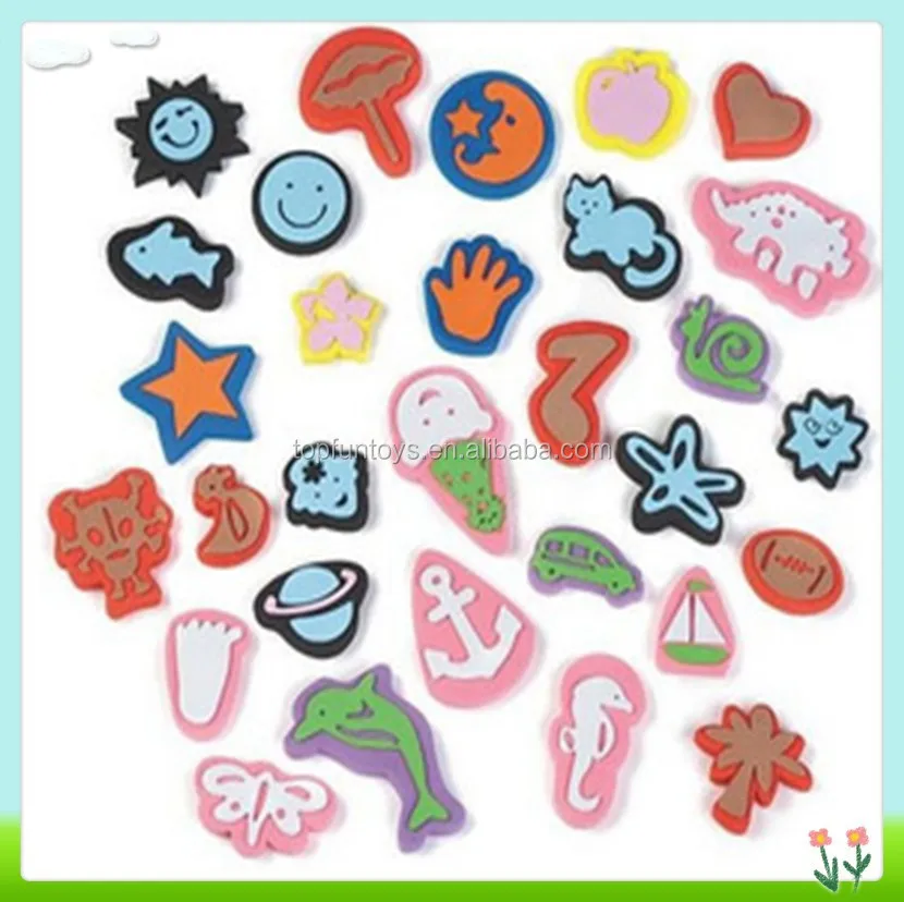 Custom Foam Stamp Eva Toy Stamp For Kids - Buy Eva Stamp,Eva Foam Stamp ...