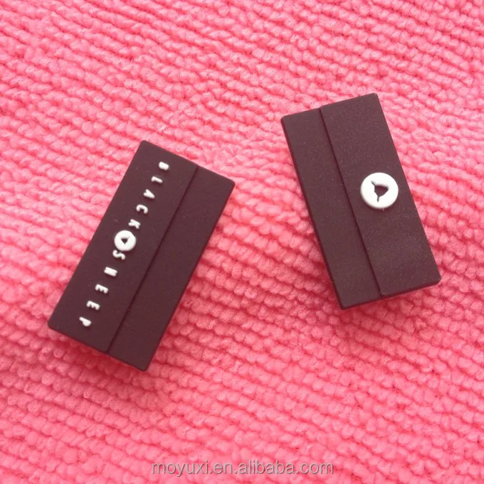 Custom Soft Embossed logo Side Seam Label,PVC Rubber Label for Suits ...