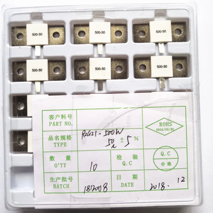 Rig Rf High Power Flange Resistor 50 Ohm 250w - Buy 250w Resistor,50 ...