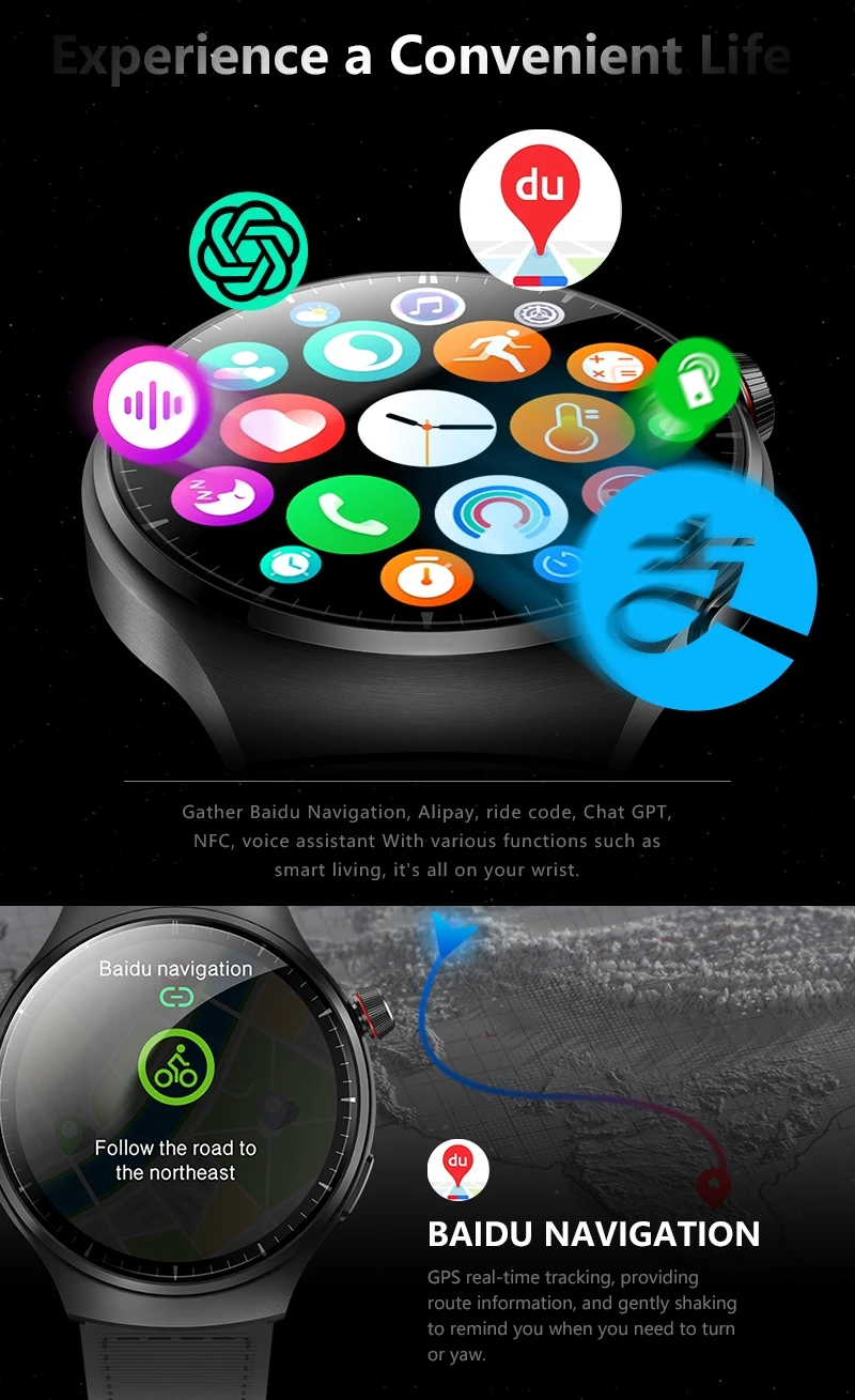 2023 Hw6 Max Smart Watch Luxury Men Women High-definition Curved Screen ...