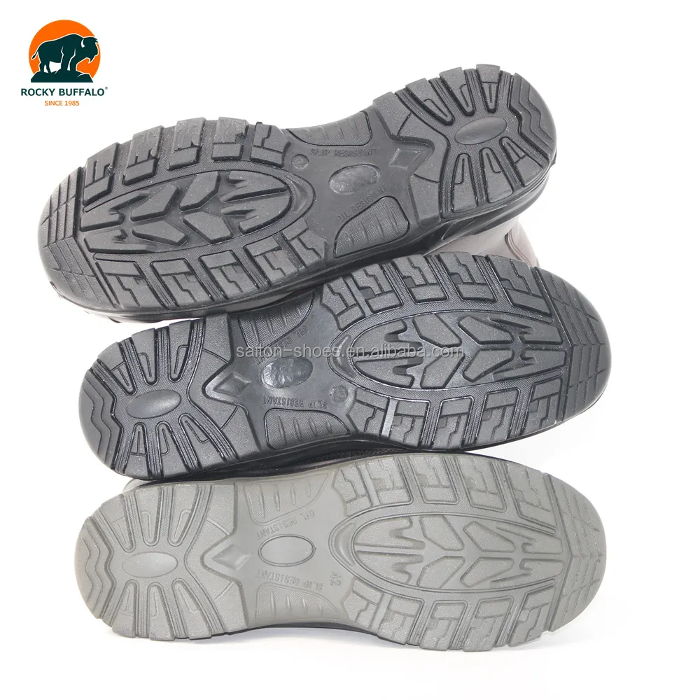 Rocky Buffalo Pu Outer Sole Steel Toe Prevent Puncture Fur Lining High ...