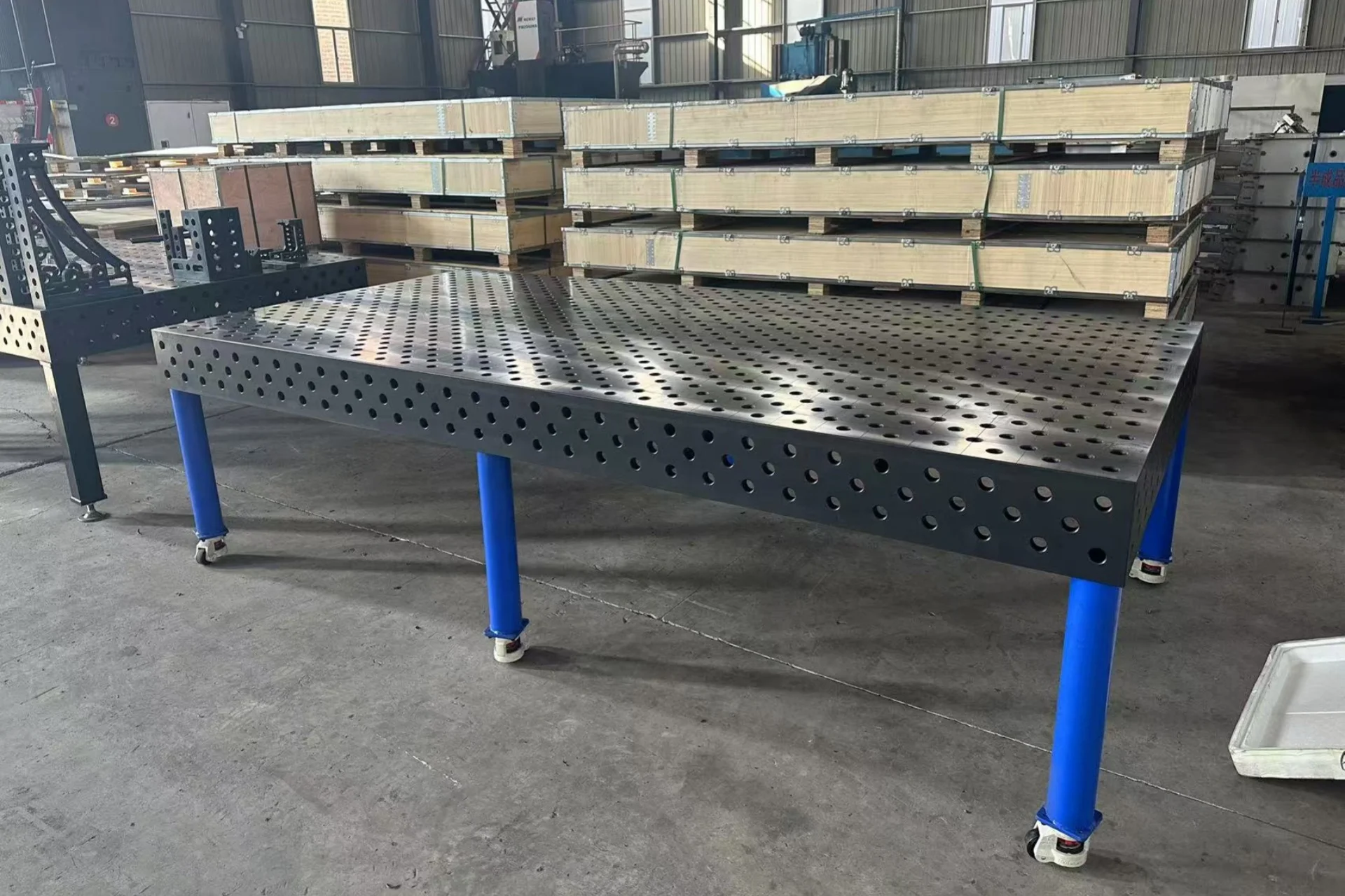 With Fixture Fixing Bolts and Positioning FixtureSteel and Cast Iron 2D ...