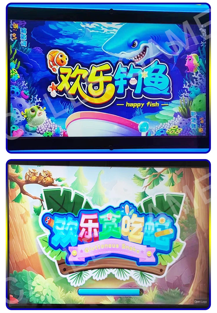 Amusement Park Arcade Crane Machine Starry Tablet Game Console Coin ...