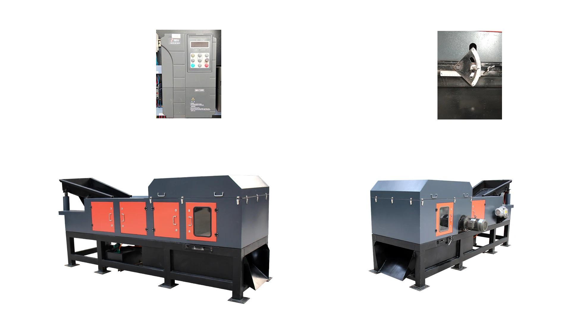 Waste Segregation Machine Magnetic Roller Can Non Ferrous Metals Pet ...
